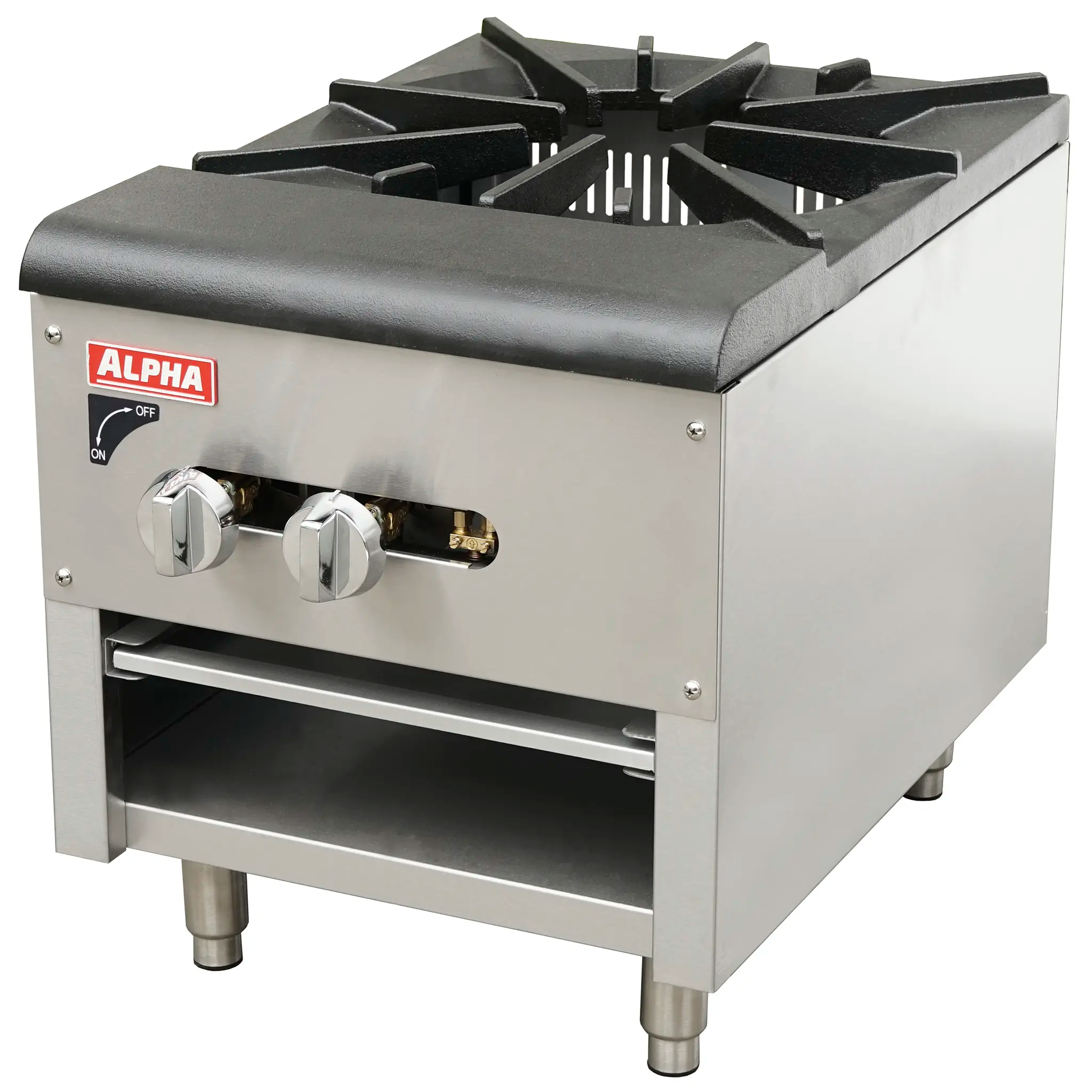 Alpha ASP-18 Natural Gas/Propane Single Stock Pot Range