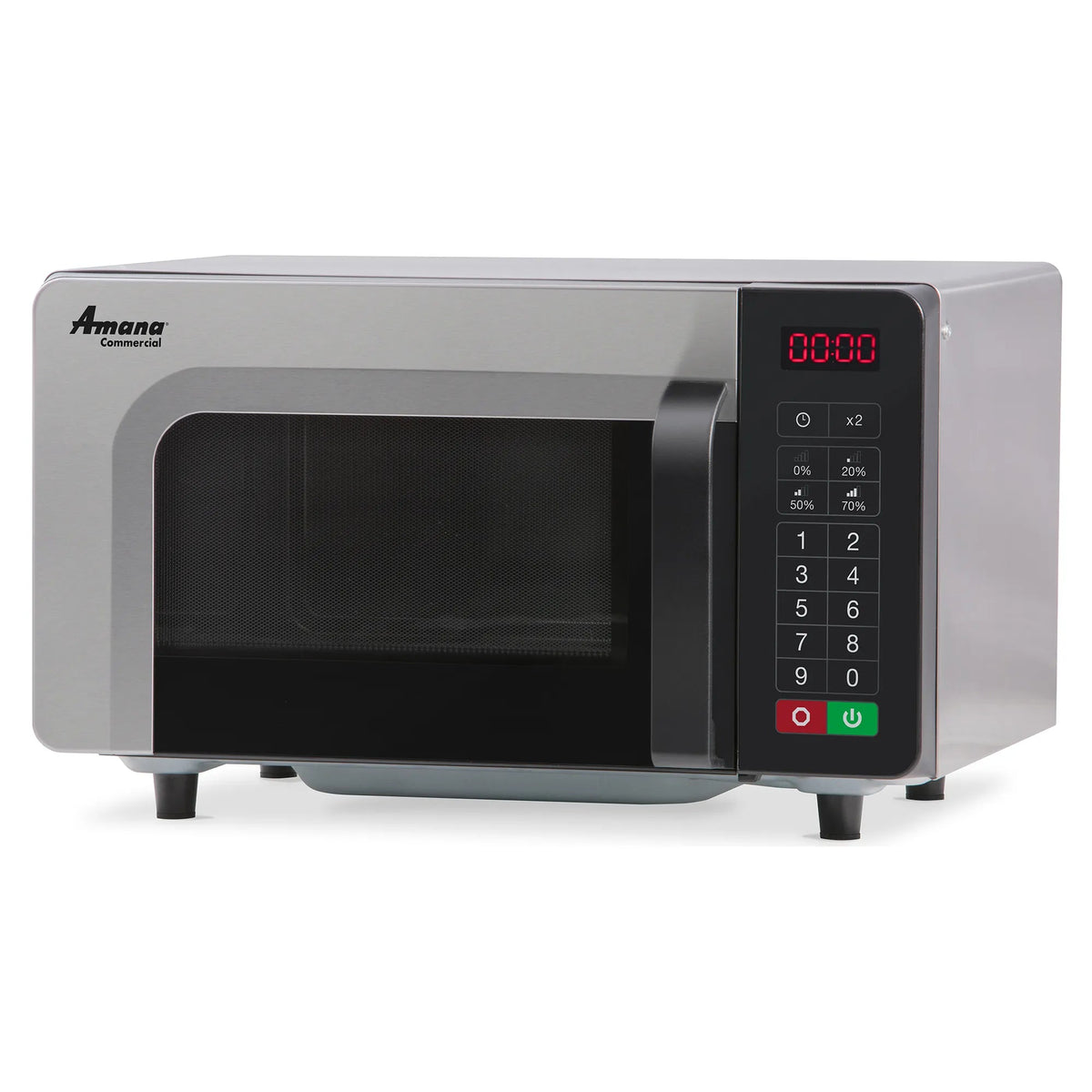 Amana RMS10TSA Low Volume Commercial Touchpad Microwave - 1000W, Fits ...