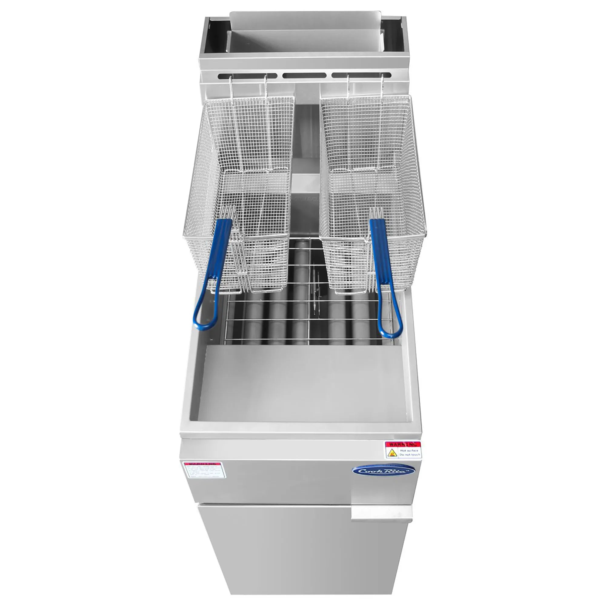 Atosa ATFS-50ES Natural Gas/Propane 50LB High Efficiency Fryer ...