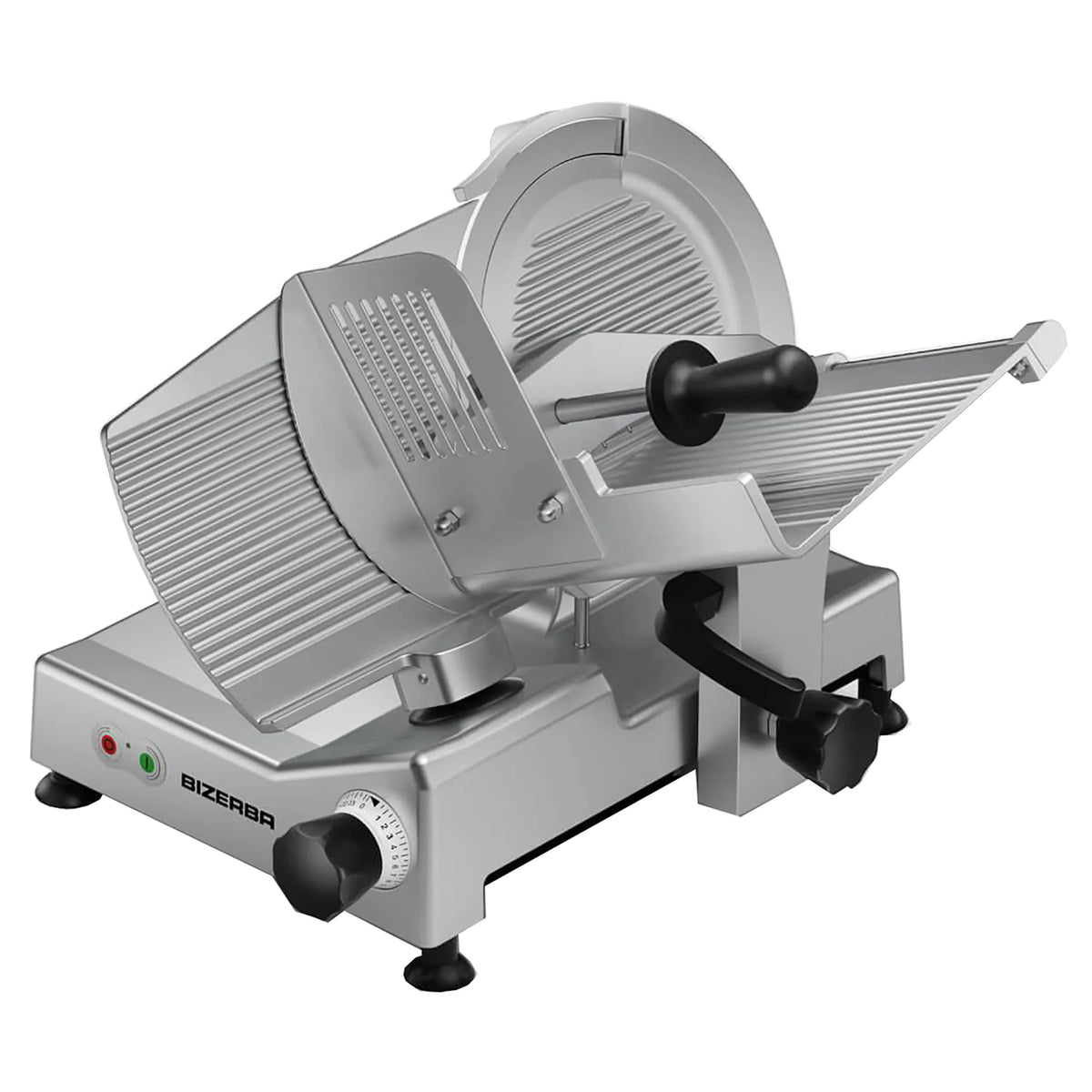 Bizerba GSE-12 Manual Aluminum Meat Slicer - 12” Blade, 1/2 HP, Belt D ...