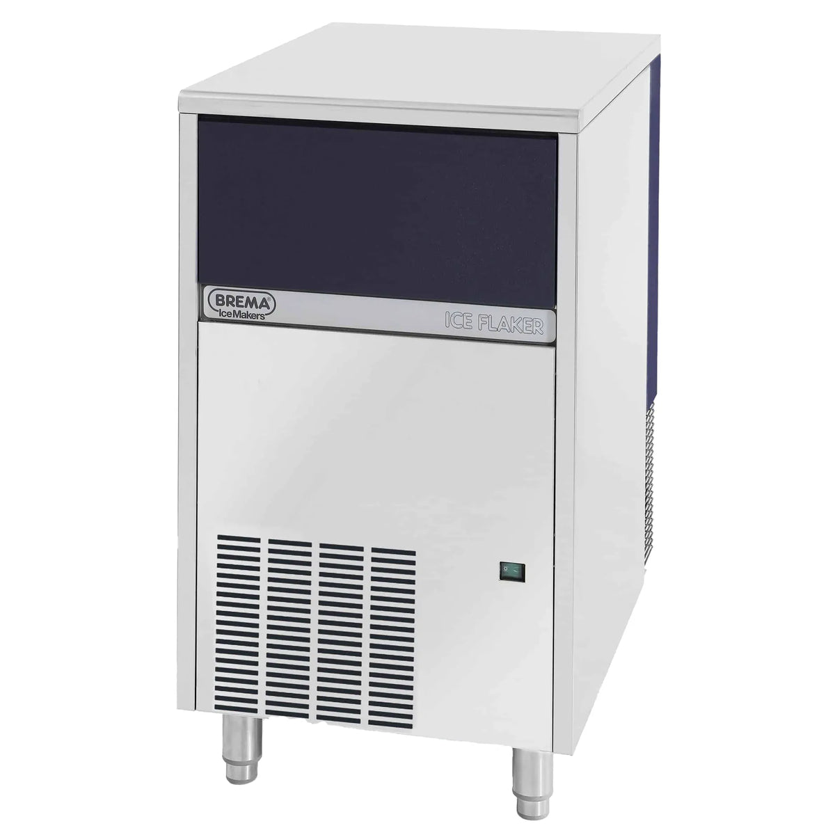 Brema GB903A-HC Under Counter Ice Machine, Flake Shaped Ice - 253LBS/2 ...