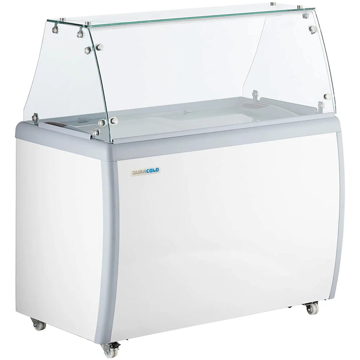 Duracold DIPC-50 Ice Cream Dipping & Gelato Freezer - 8 Tub/9 Pan Capa ...