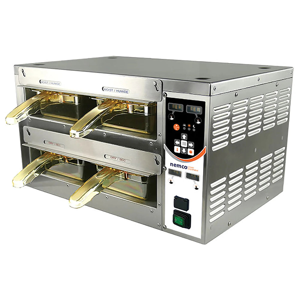 Nemco 6070 Series Hot Hold Dry/Moist Food Warmers, 4 Sections - Variou ...