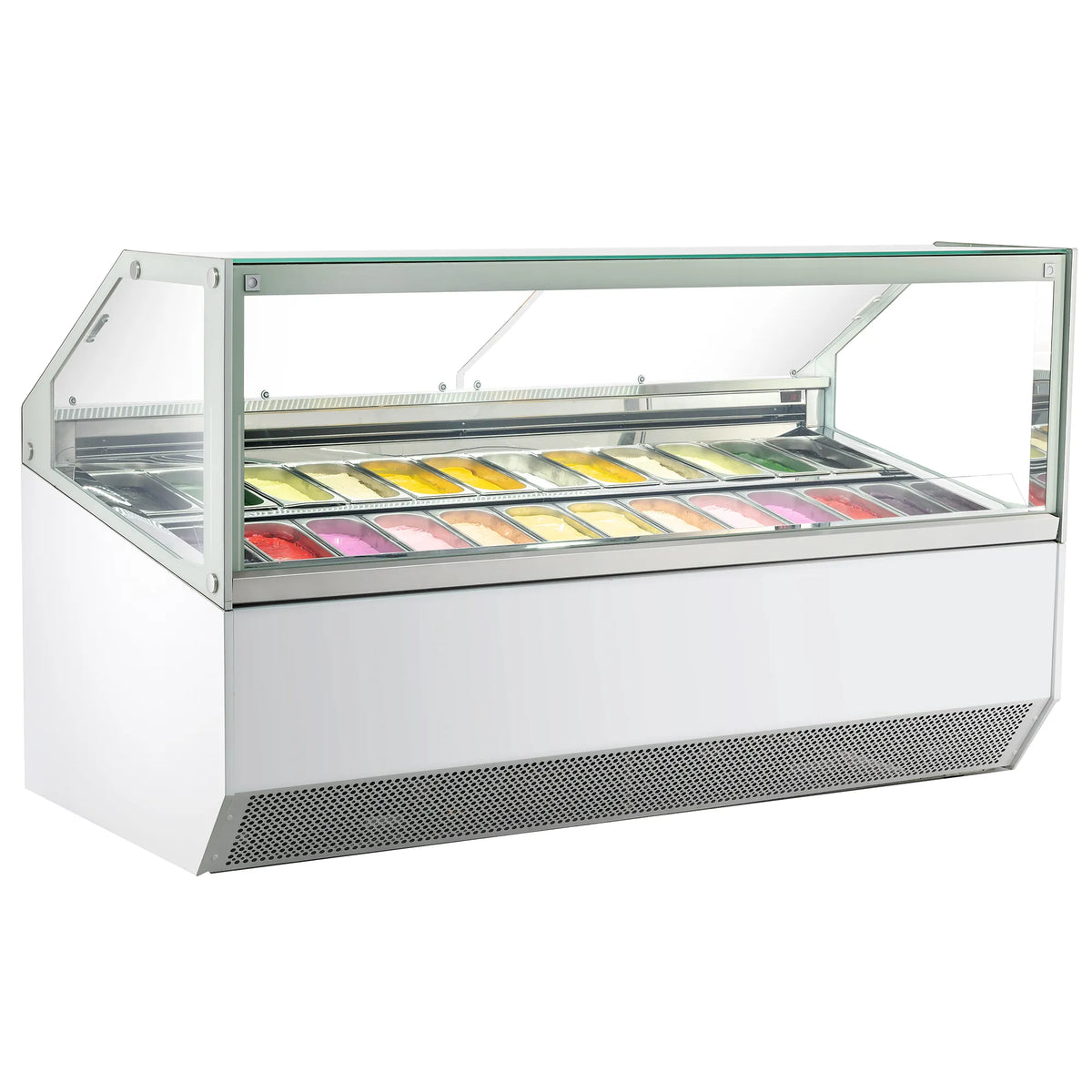 Nordic Air NGEL-24 88" Gelato Dipping Freezer - 24 Pan Capacity ...