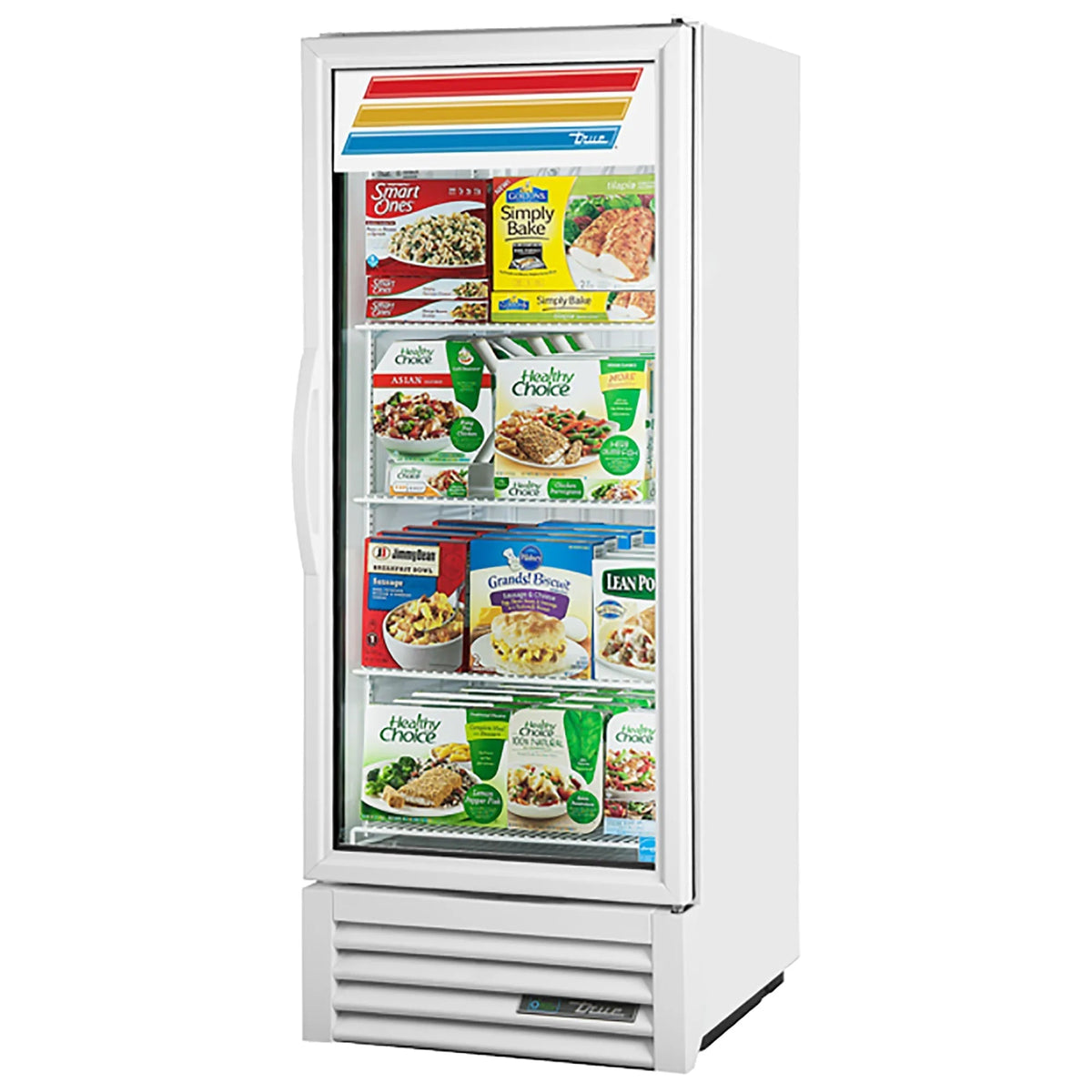 True GDM-12F-HC~TSL01 Single Door 25" Wide Display Freezer — Phoenix ...