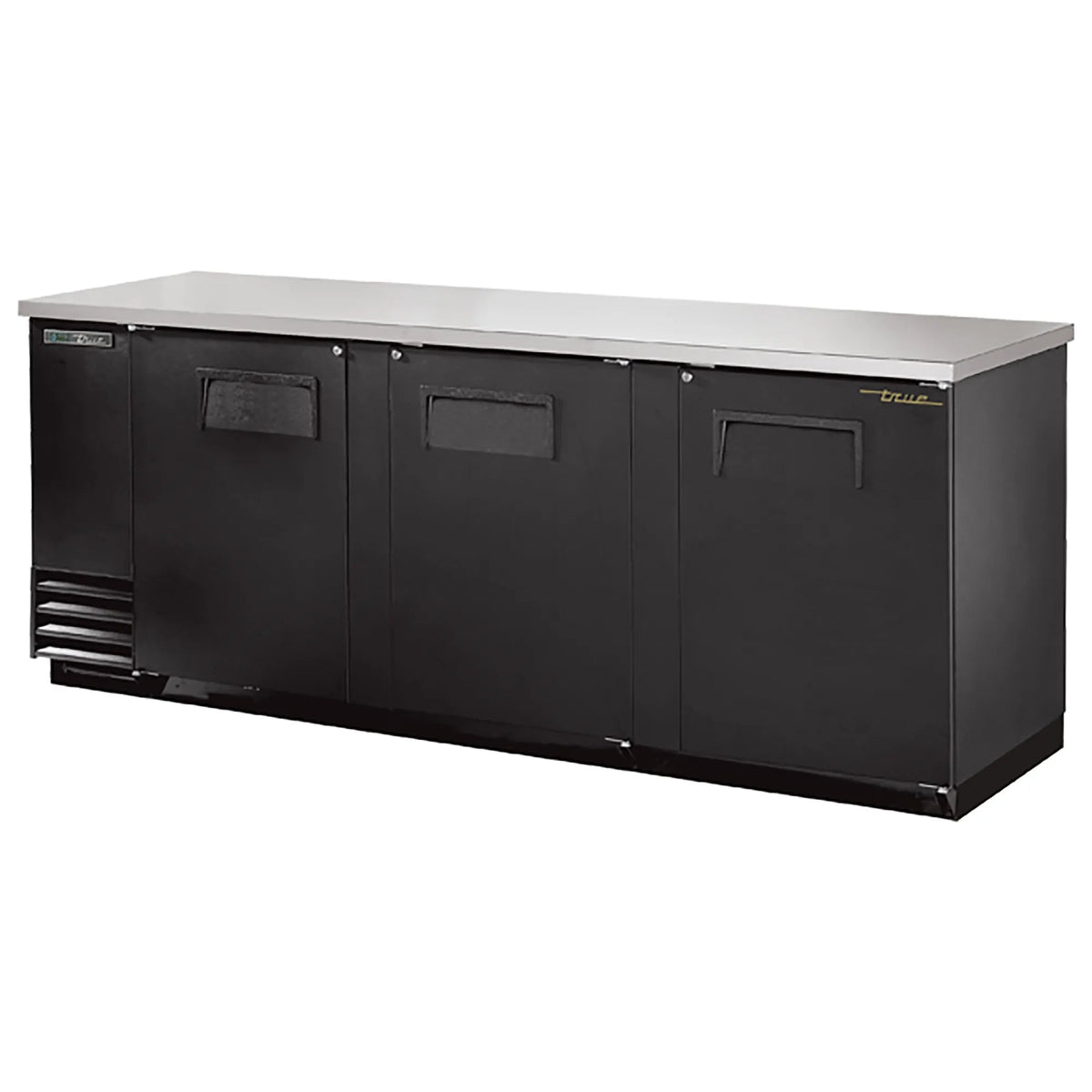 True TBB-4 Series 90" Triple Door Back Bar Cooler - Various Configurat ...